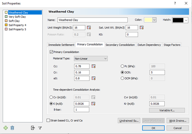 Settle3 Tutorials | 4 - Wick Drain Tutorial